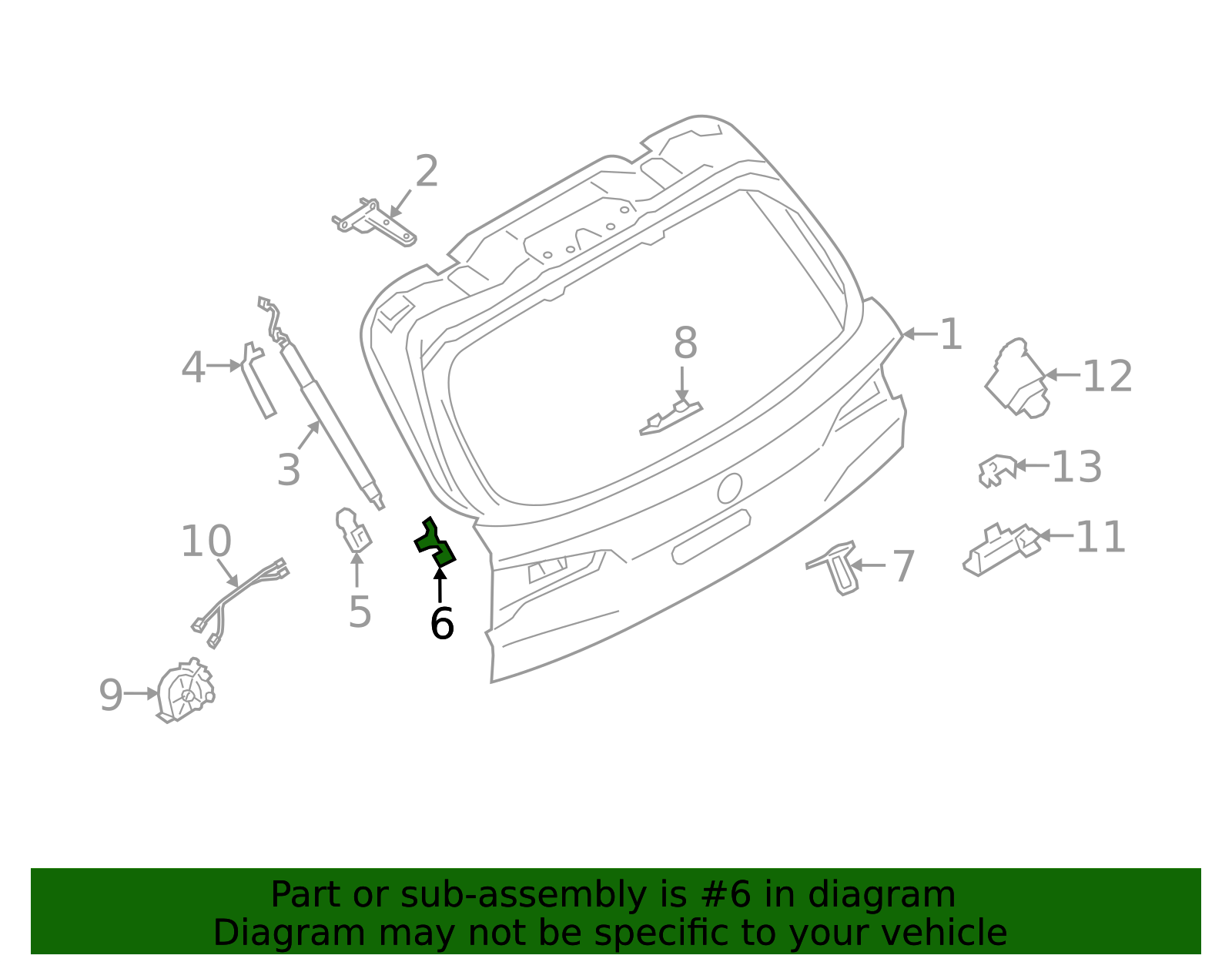 51247417417 - 2019-2025 BMW X5 Stopper (51-24-7-417-417) | BMW of South ...
