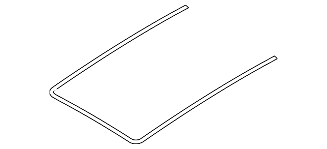 31395520 - Front Weather-Strip - 2016-2021 Volvo | Volvo OEM Parts Direct