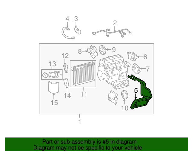 Lexus OEM Heater Core Part# 87107-30560 | OEM Vehicle Parts