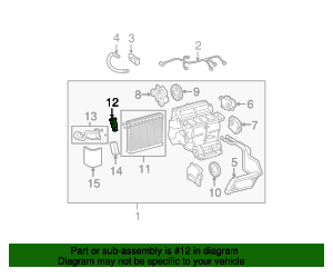 2001-2011 Lexus Expansion Valve 88515-28180 | OEM Parts Online