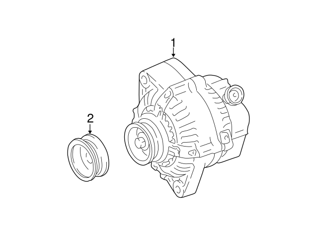 27060-28260-84 - Alternator - 2004-2005 Toyota RAV4 | OEM Genuine ...