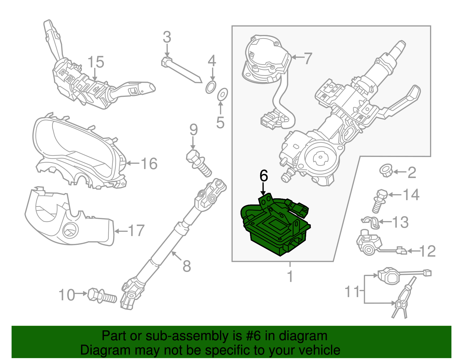 2016-2019 Kia Sportage Control Module 56340-D9000 | OEM Parts Online