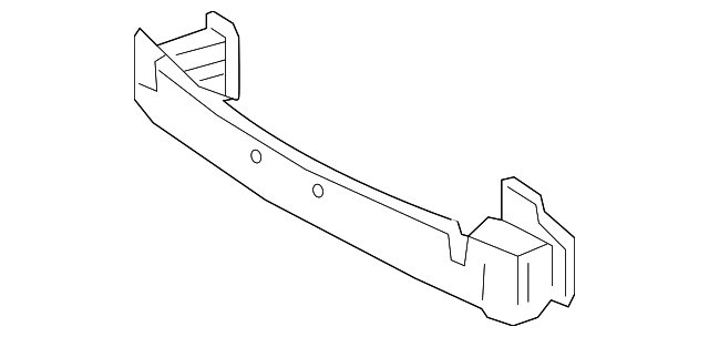 52021-0R080 - Impact Bar 2015-2018 Toyota RAV4 | Ourisman Toyota Parts