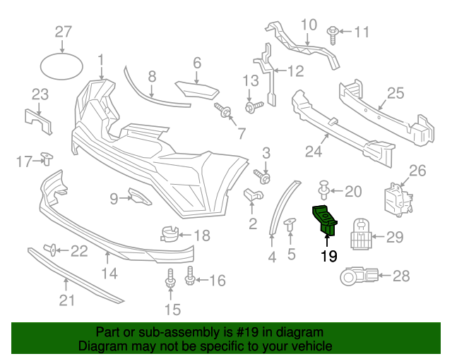 52030-0R010 - Hole Cover 2016-2018 Toyota RAV4 | Longo Toyota Parts