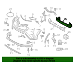2015-2018 Toyota RAV4 Impact Bar 52021-0R080 | OEM Parts Online