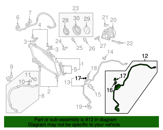 2000-2002 Toyota Celica Liquid Line 88716-2D580 | OEM Parts Online