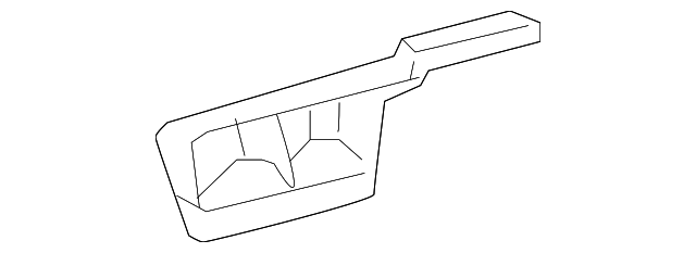 2013-2014 Cadillac ATS Side Bracket 20965349 | GMPartsDirect.com
