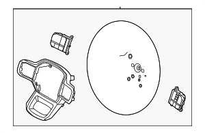 2022-2023 Ford F-150 Steering Wheel NL3Z-3600-PC | Miracle Ford Parts