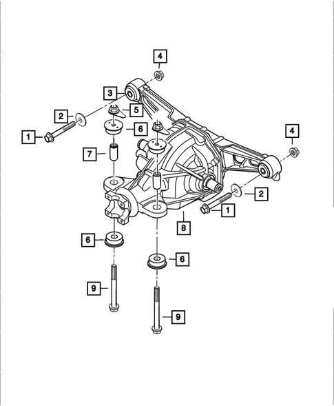 Rear Axle Assembly for 2016 Dodge Viper | My Mopar Parts