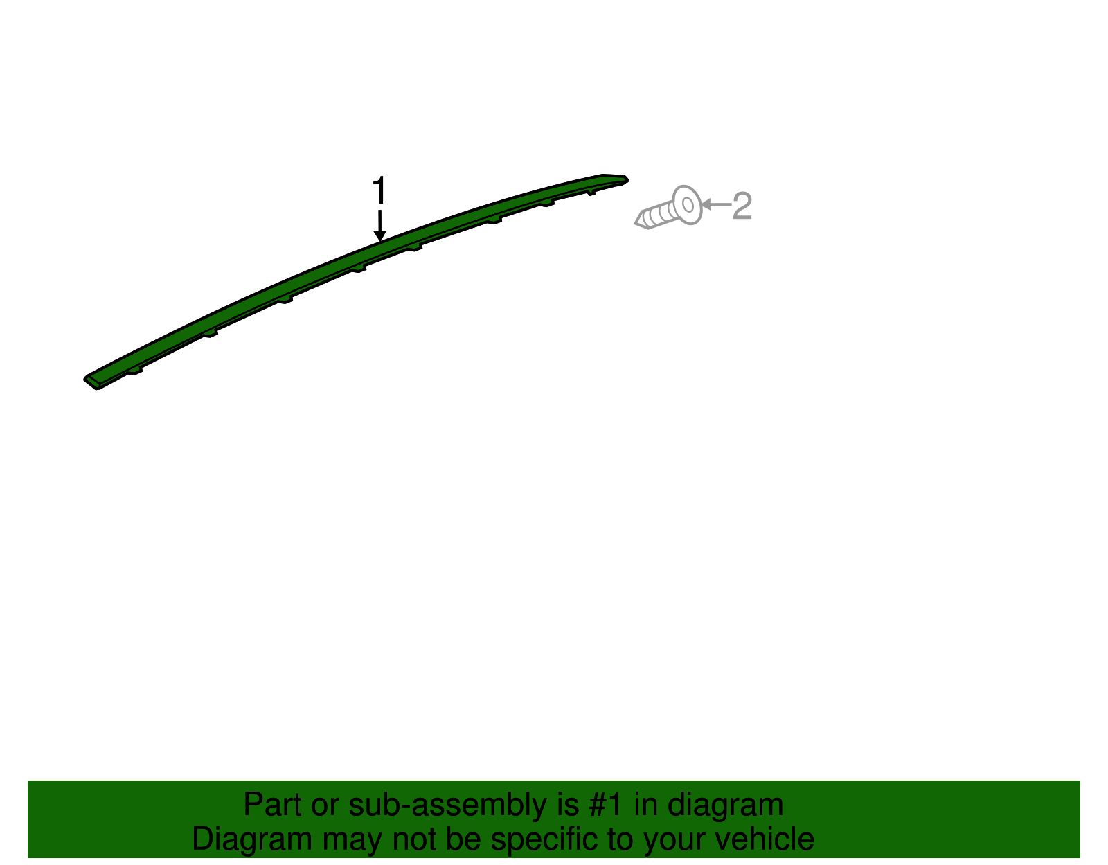 T4N13537LML - Roof Molding 2017-2020 Jaguar XE | Land Leaping Genuine ...