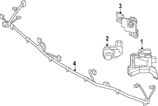 99150-S9050 - Blind Spot Radar 2023-2024 Kia Telluride | Kia.Parts Store