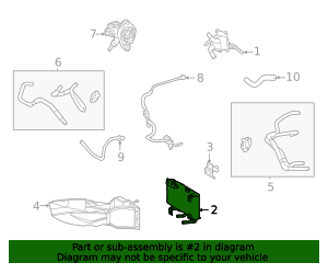 2021-2024 Toyota Sienna Trans Cooler 32910-08010 | Toyota Parts Center