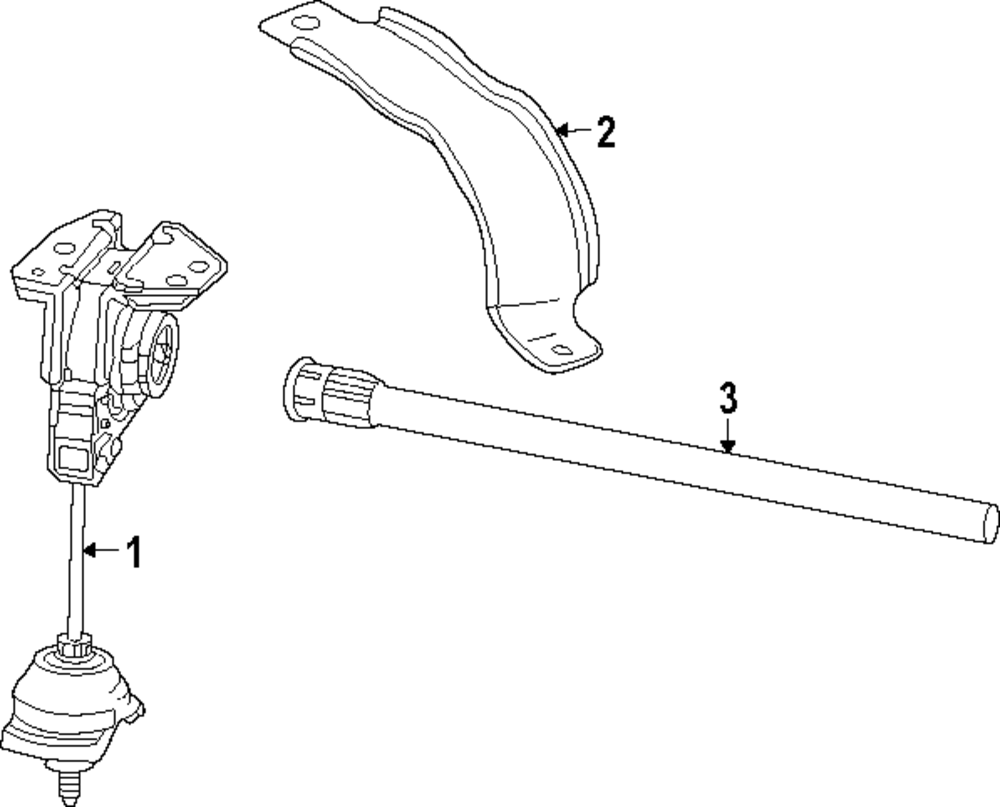 2023-2025 GM Support Bracket 86799091 | GM Parts Center