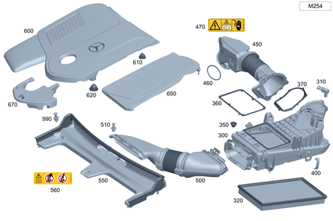 Air Intake for 2021 Mercedes-Benz GLC300 | Mercedes-Benz USA Parts