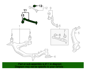 1998-2005 Volkswagen Passat Ft Upper Control Arm 8E0-407-505-A ...
