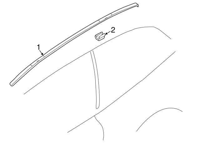 Genuine BMW 51-13-8-412-636 | Roof Molding Clip | FREE Shipping on Most ...