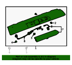 2016-2019 GM Front Bumper Fascia Air Deflector 23496677 | GMPartsDirect.com