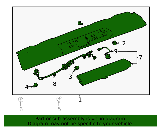 2022-2024 GMC Lower Deflector 84878752 GM | GMPartsDirect.com