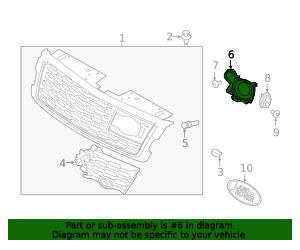 2019-2021 Land Rover Charging Port LR115150 | Express Land Rover Parts