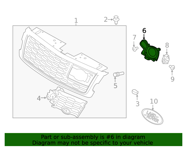 2019-2021 Land Rover Charging Port LR115150 | Express Land Rover Parts