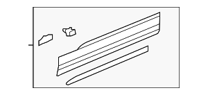 2019-2020 Volkswagen Tiguan Lower Molding 5NN-854-950-A-GRU | QuirkParts