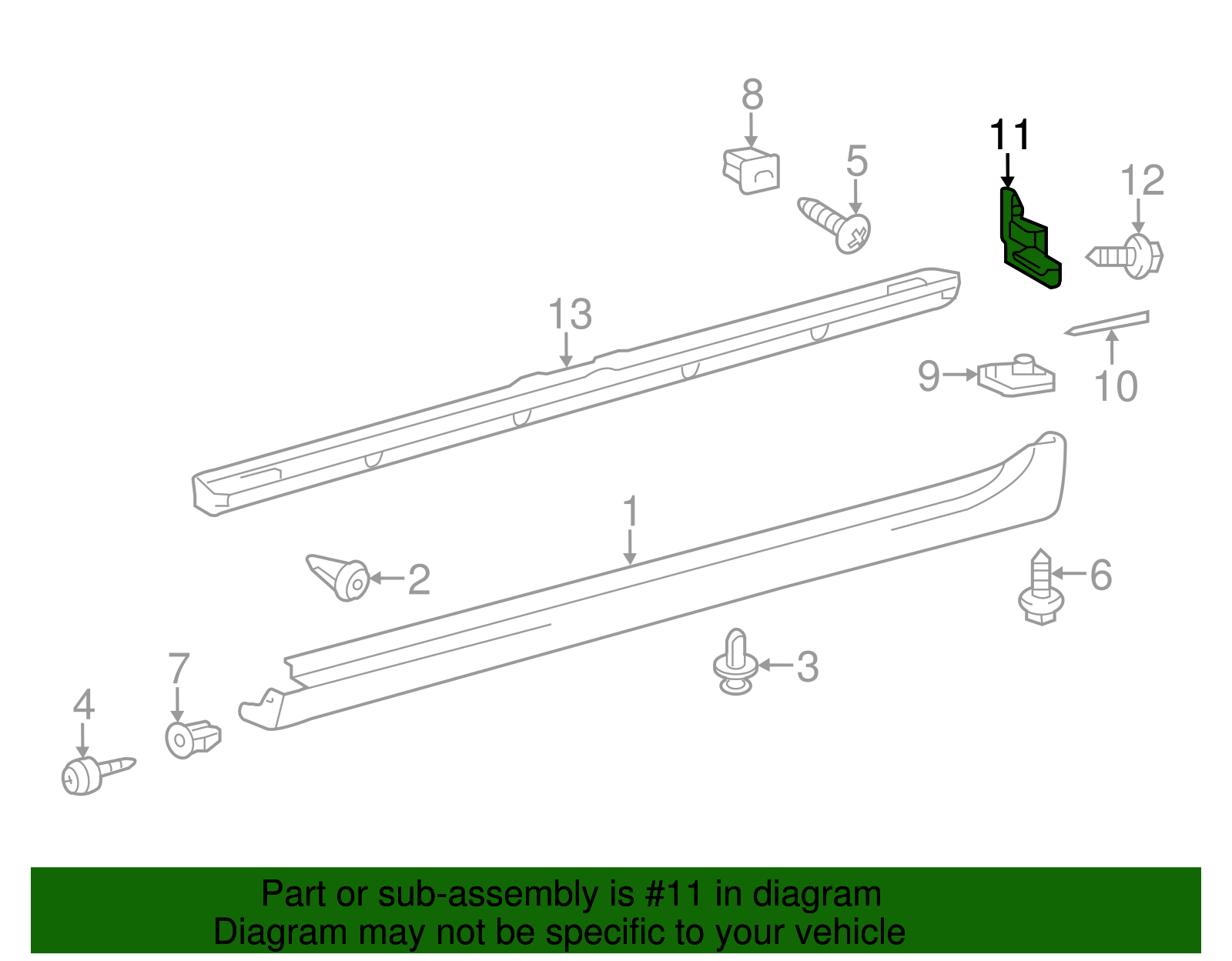 75862-06070 - Deflector - 2012-2018 Toyota | Toyota Parts Delivered