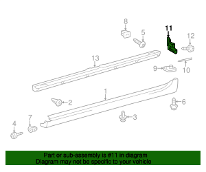 2012-2018 Toyota Protector 75861-06060 | Toyota San Diego Parts