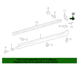 90080-15077 - Bumper Cover Screw - 2000-2023 Toyota | OEM Genuine ...