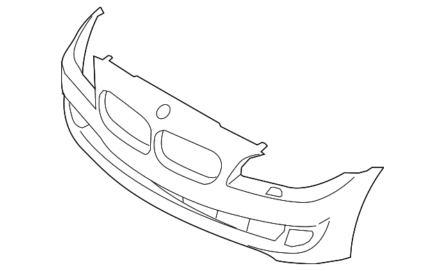 51118050638 - 2013-2016 BMW M5 Bumper Cover (51-11-8-050-638) | BMW of ...