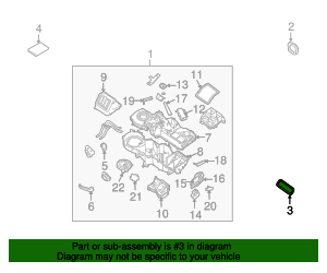 2004-2010 Infiniti QX56 Heater Assembly Rear Seal 27287-ZR00A ...