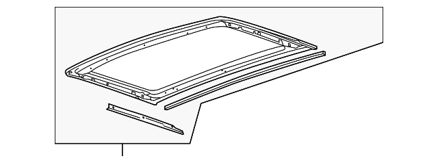 2010-2020 GM Sunroof Window 84521052 GM | GMPartsDirect.com
