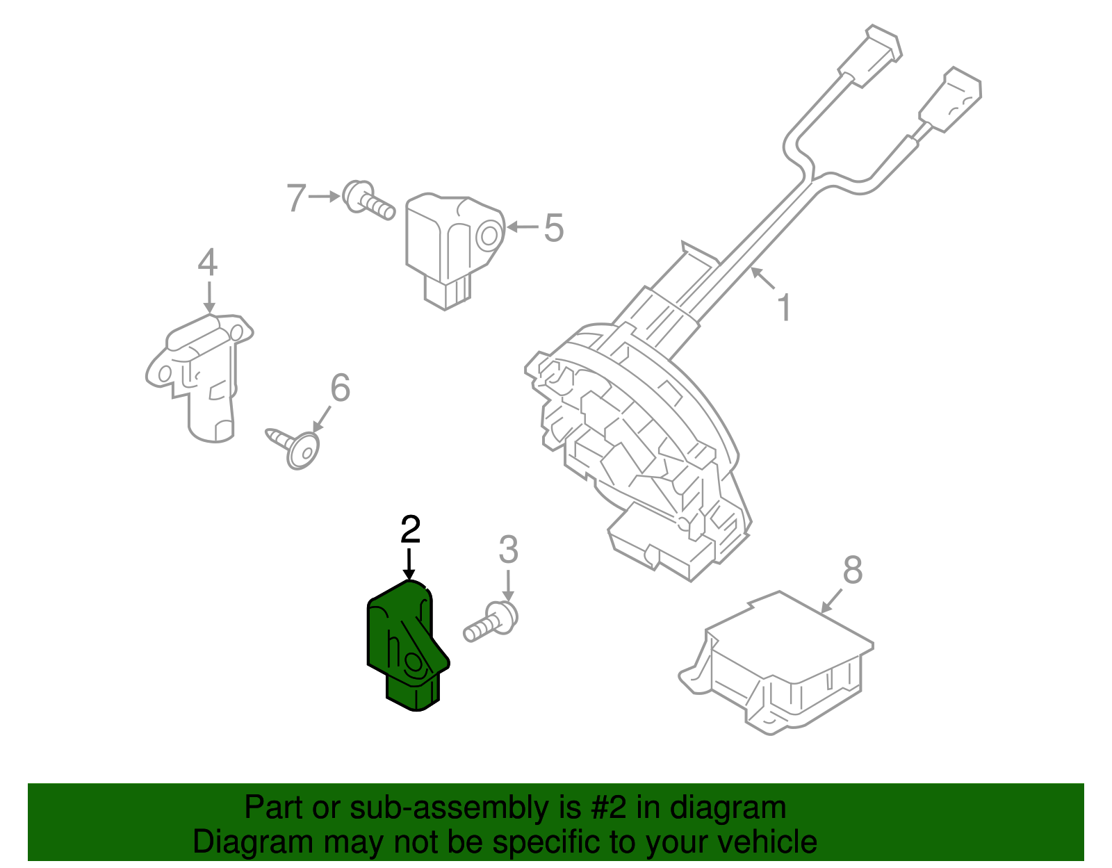 2013-2019 Hyundai Ft Impact Sensor 95930-2W000 | OEM Parts Online