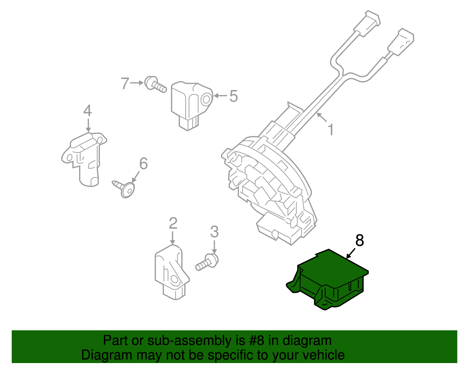 Hyundai - 95910-B8050 - Diagnostic Unit - 2013-2016 Hyundai Santa Fe ...