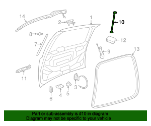 2008-2020 Mopar Actuator Rod 68028680AA | TascaParts.com