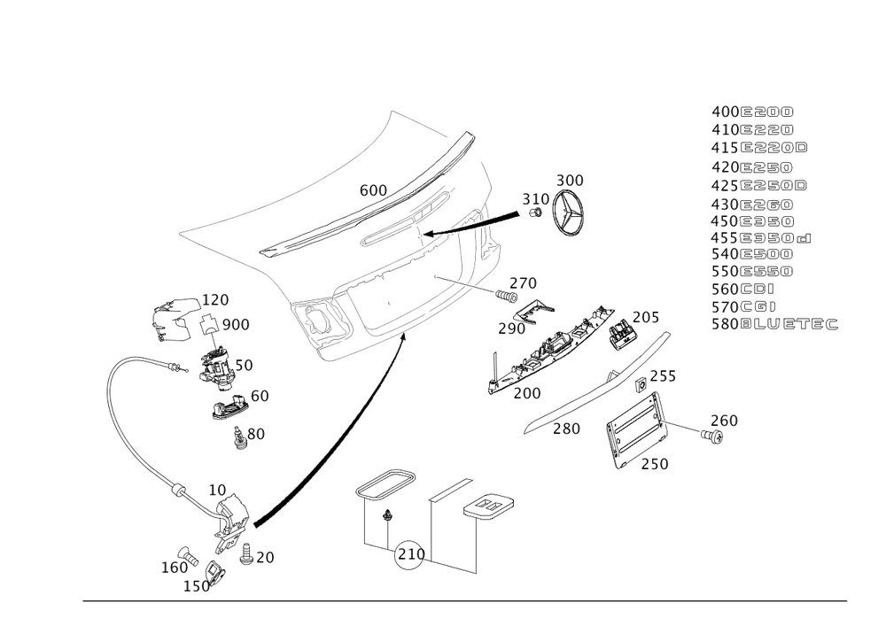 207-757-00-89 - Trim Strip 2012-2017 Mercedes-Benz | Mercedes-Benz USA ...