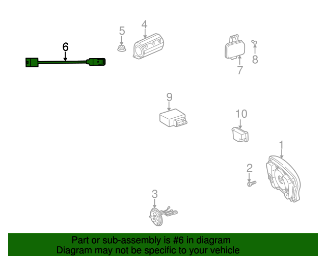 202-540-91-09 - Harness 1998-2003 Mercedes-Benz | Mercedes-Benz USA Parts