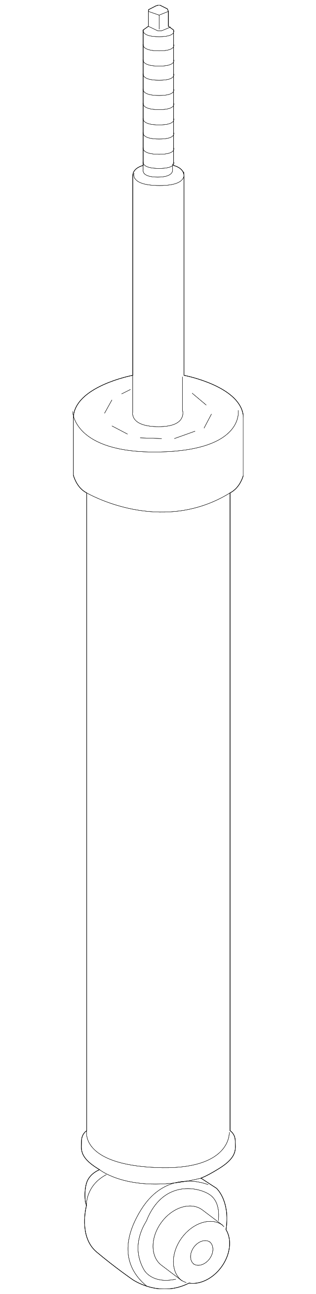 2018-2024 Chevrolet Rear Shock Absorber with Upper Mount, Bumper and ...
