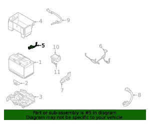 37180-Q5000 - Battery Current Sensor 2021-2023 Kia Seltos | Kia.Parts Store