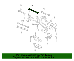 1985-2011 Mercedes-Benz Suspension Control Arm 2103503406 ...