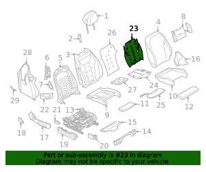 52-10-8-076-566 - Seat Back Heater - 2020-2025 BMW | BMW Parts Exchange