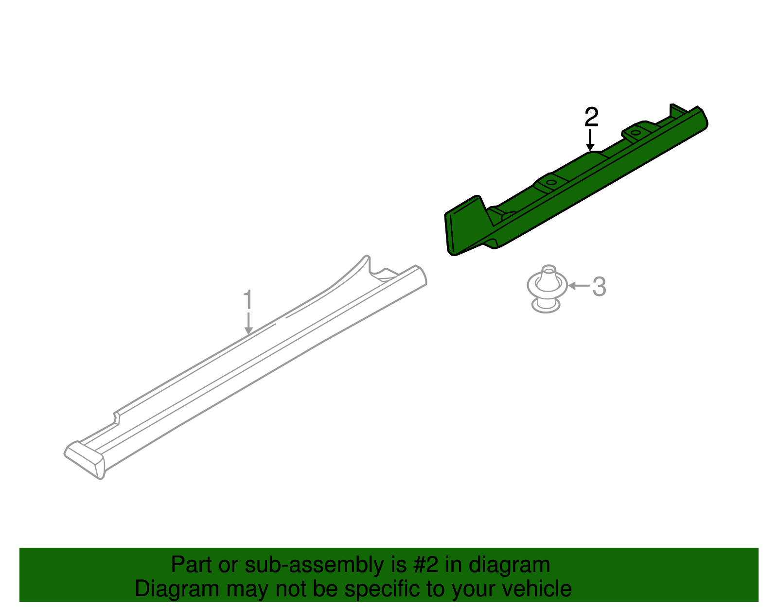 DT1Z-5810176-BA - High-Quality Rear Rocker Molding for 2014-2023 Ford ...