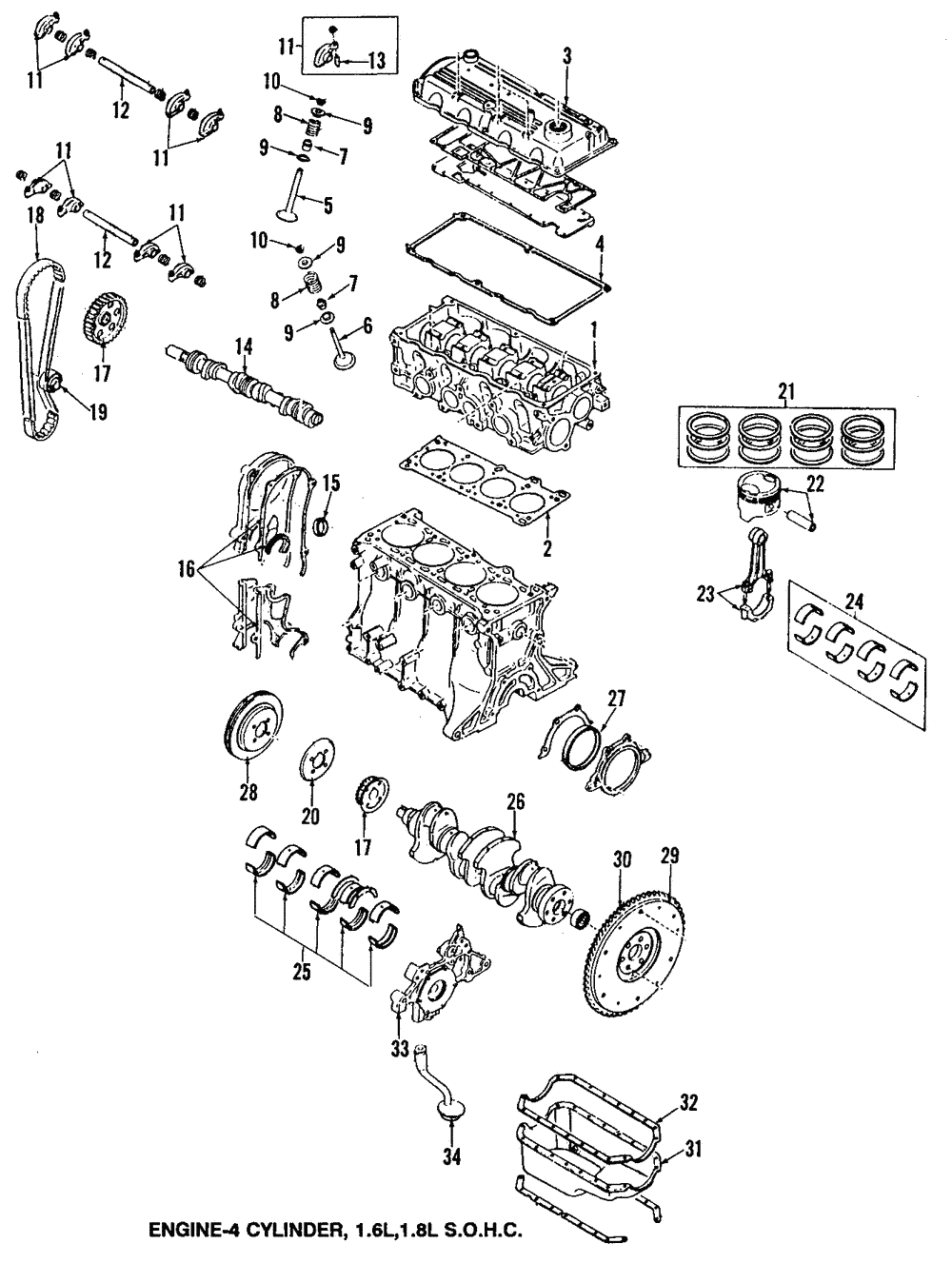 BP01-10-602A - 1984-2002 Mazda - Engine Camshaft Seal | Mazda Parts Factor