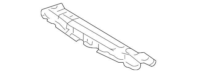 57161-06010 - Lower Tie Bar - 2002-2008 Toyota | OEM Genuine Toyota Parts