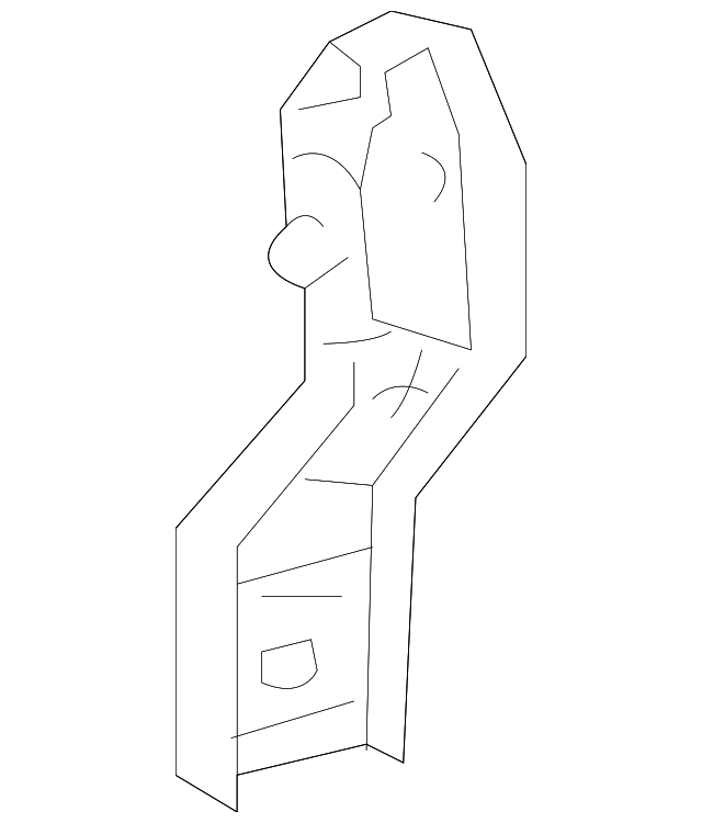 2002-2008 Toyota Side Brace 51465-06020 | Toyota Parts Center