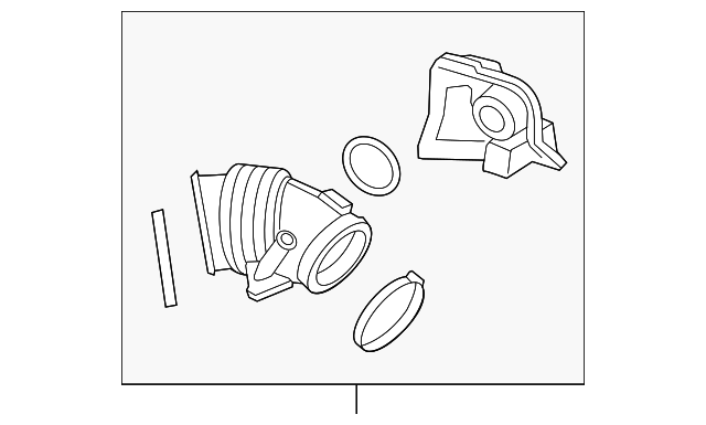 13267441 - Air Cleaner Outlet Duct 2010 Buick LaCrosse ...