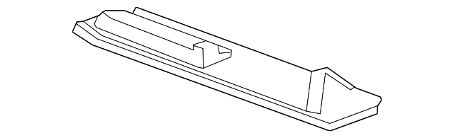 25998536 - Front Intake Air Duct Deflector 2010-2016 Buick LaCrosse ...