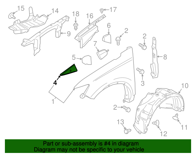 2013-2020 Lincoln Front Insulator BA1Z-16072-A | TascaParts.com