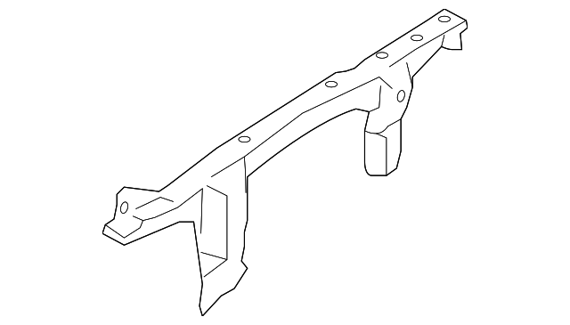 2016-2018 Lincoln MKX Fender Mtg Bkt - Passenger Side (RH) F2GZ-16C078 ...