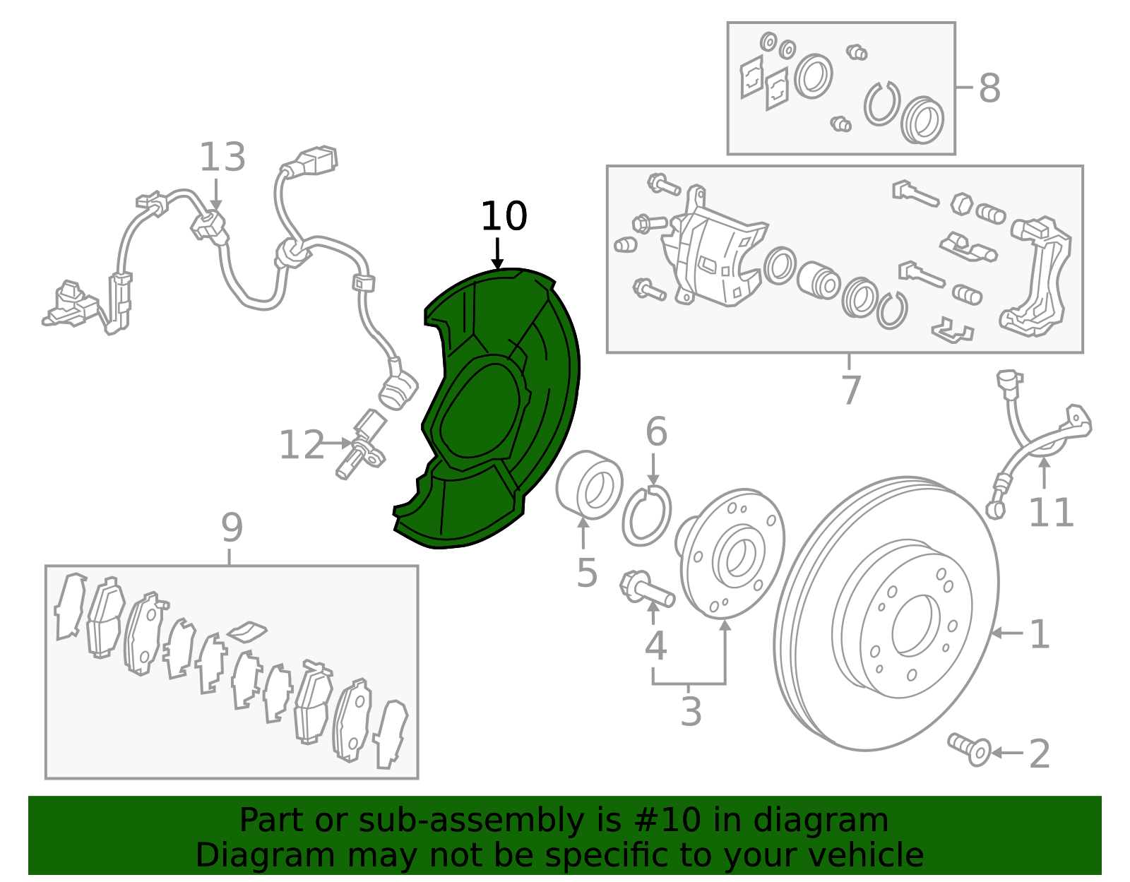 45255-TBF-A00 - Splash Shield 2017-2020 Honda Civic | Honda Parts Online
