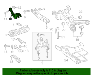 246-350-10-06 - Upper Control Arm - 2014-2020 Mercedes-Benz | World ...
